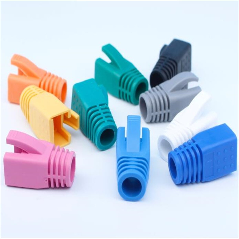 RJ45 Boots Rj45 Crystal Plug for Network Cable Sleeve - Buy rubber boot ...