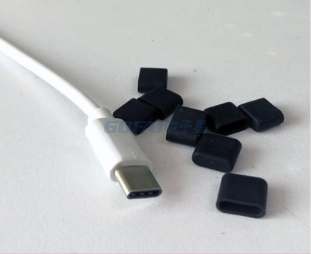 Male Type C USB Cable Dust Cap Cover - Buy type c usb dust cap, type c ...